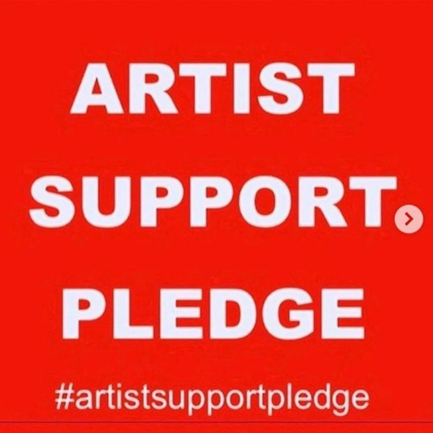 #ARTIST SUPPORT PLEDGE - その可能性について